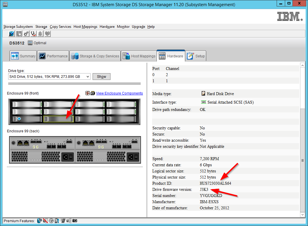 IBM DS3512 Drive Firmware Updates | AIX Museum